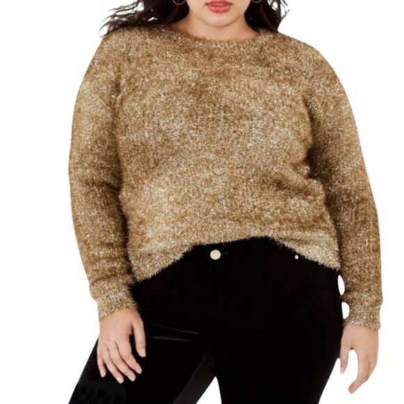 RACHEL Rachel Roy | Sweaters | Nwt Rachel Rachel Roy Metallic Dehlia ...